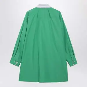 Loewe Cotton Shirt Dress - Green