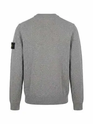 Stone Island Textured Stitch Crew Neck Sweater - Multicolor