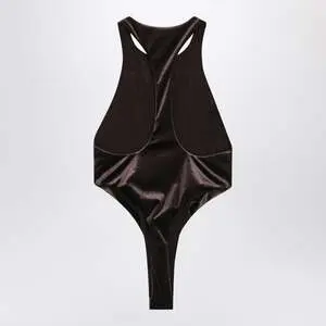 Andamane Velvet-effect Bodysuit