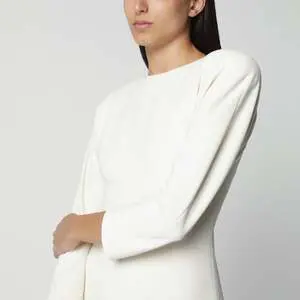 Andamane Midi Dress With Rounded Shoulders