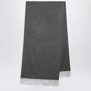 Loro Piana Grande Unita Scarf In Grey Melange - Gray