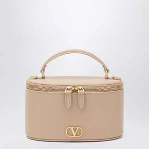 Valentino Garavani VALENTINO GARAVANI VLogo Signature Mini Vanity Bag Pink