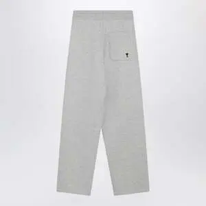 AMI Paris De Coeur Jogger Pants - Gray