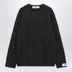 GOLDEN GOOSE Golden Goose Bouclé Wool Sweater Gray