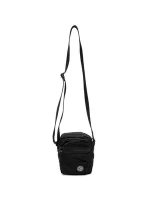 Stone Island Black Nylon Crossbody Bag - Multicolor