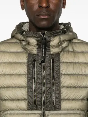 C.P. COMPANY Goggle Short Down Jacket