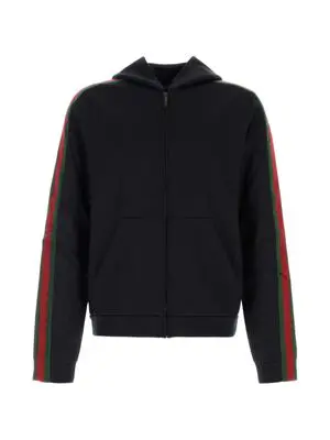 Gucci Sweatshirt With Web Inserts - Multicolor