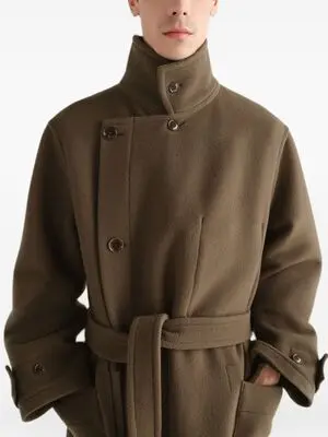 LEMAIRE Wool Wrap Coat