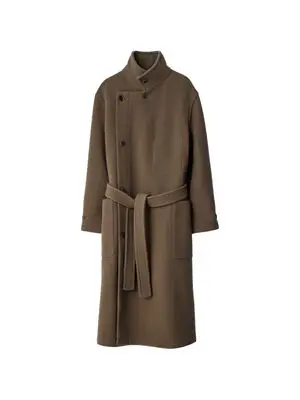 LEMAIRE LEMAIRE Wool Wrap Coat Multicolor