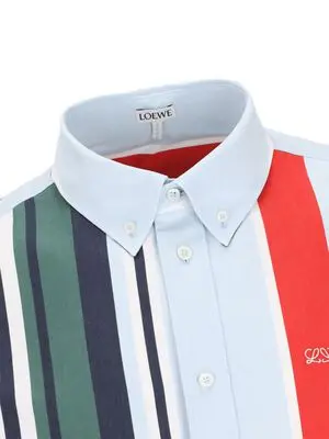 Loewe Anagram Striped Shirt