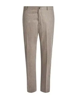 JACOB COHЁN Pants Taupe Size Virgin Wool, Elastane, Polyester, Cotton