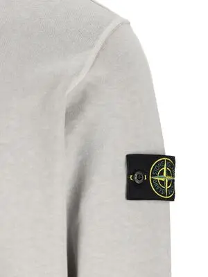 Stone Island Logo Cotton Sweatshirt - Multicolor