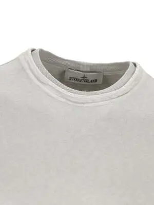 Stone Island Logo Cotton Sweatshirt - Multicolor