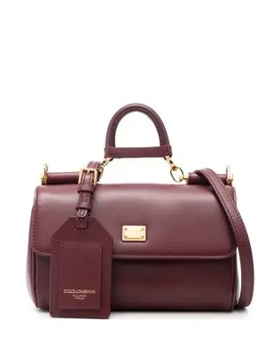 Dolce & Gabbana My Sicily Mini Soft Leather Handbag - Multicolor