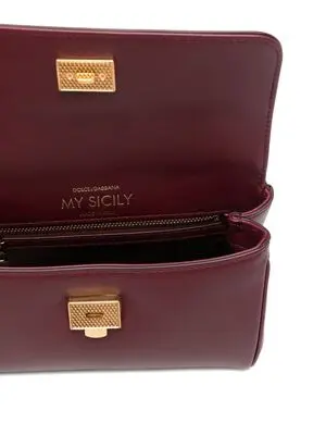 Dolce & Gabbana My Sicily Mini Soft Leather Handbag - Multicolor