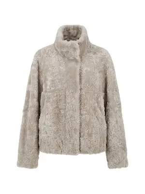 Brunello Cucinelli Faux Fur Outerwear For Women
