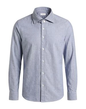 GLANSHIRT Man Shirt Sand Size 15 ½ Cotton Blue