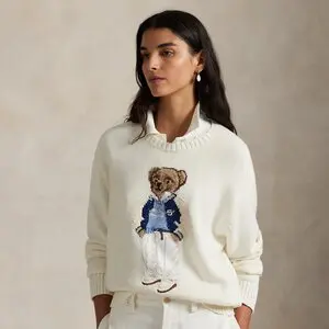 Ralph Lauren The Spelman College Polo Bear Sweater - Nevis