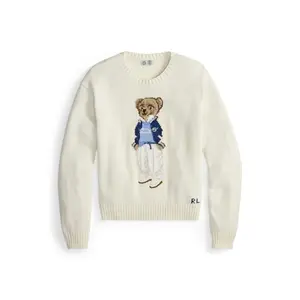 Ralph Lauren Spelman College Polo Bear Sweater - Nevis