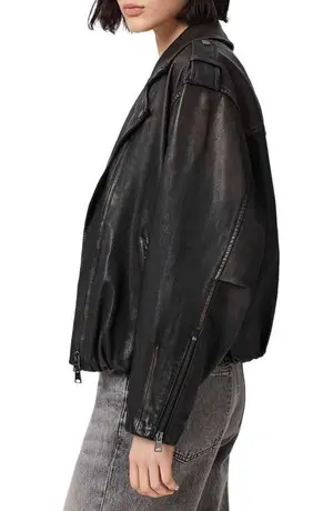 ALLSAINTS Samina Leather Biker Jacket
