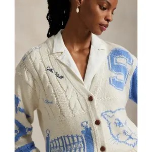 Ralph Lauren The Spelman College Patchwork Cardigan