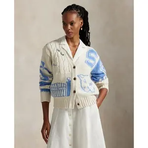 Ralph Lauren The Spelman College Patchwork Cardigan