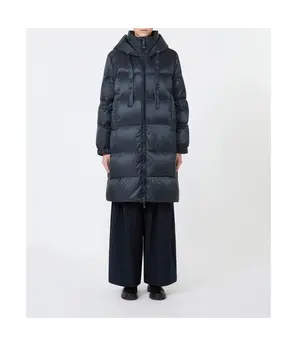 Max Mara Long-sleeved Hooded Down Jacket