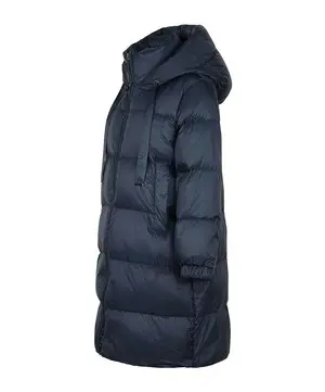 Max Mara Martech Padded Coat - Midnight Blue