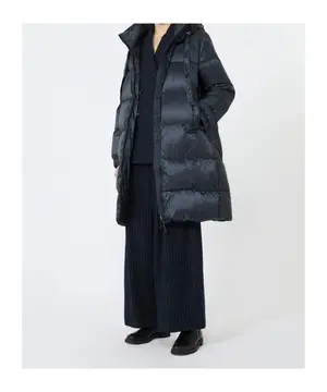 Max Mara Martech Padded Coat - Midnight Blue