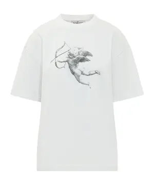 Fiorucci Cherub Print Relaxed T-shirt