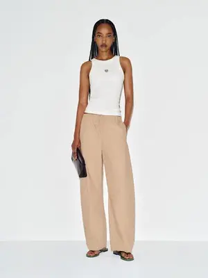 REFORMATION Tasha Tank Top - Ivory