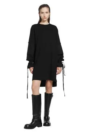 ANN DEMEULEMEESTER Lucina T-shirt Dress - Black