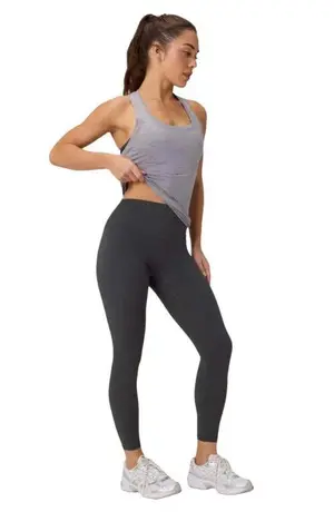 FABLETICS Feather Tech+ Racerback Tank - Classic Grey Heather