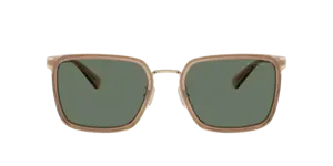 COACH Rectangular Sunglasses - Green Solid