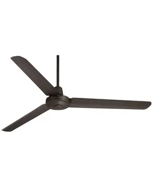 CASA VIEJA 60" Turbina Dc Ceiling Fan With 24" Downrod - Brown
