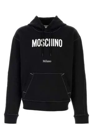 Moschino Cotton Sweatshirt - Black