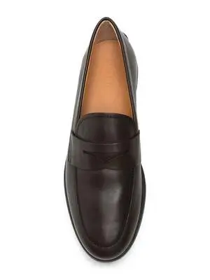 TOD'S Leather Gommino Loafers - Brown