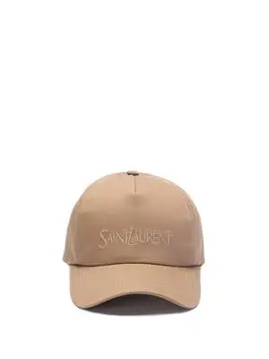 Saint Laurent Embroidered Logo Baseball Cap - Multicolor