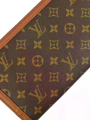 LOUIS VUITTON 1991 Monogram Pochette Dame Clutch Bag