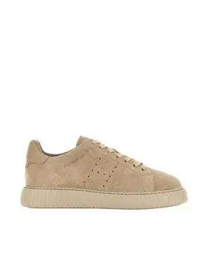 Hogan Calfskin Leather Lace-up Sneakers - Corda
