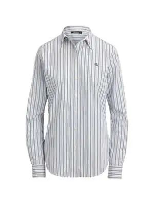Ralph Lauren Striped Button-front Shirt - Multicolor
