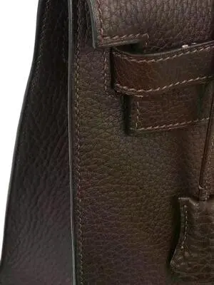 Hermès 2007 Fjord Kelly 32 Sellier Tote Bag - Brown