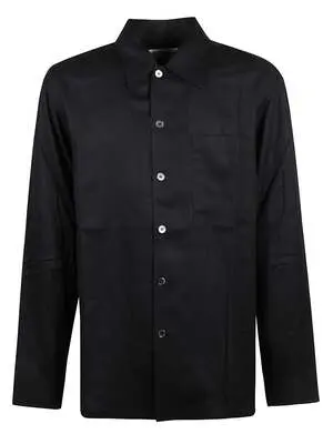 OUR LEGACY Our Legacy Chest Pocket Button-Up Long Sleeve Shirt