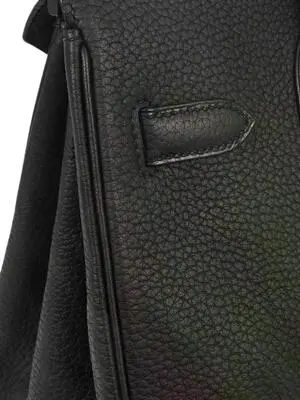 Hermès 2008 Togo Leather Birkin 30 Tote Bag - Black