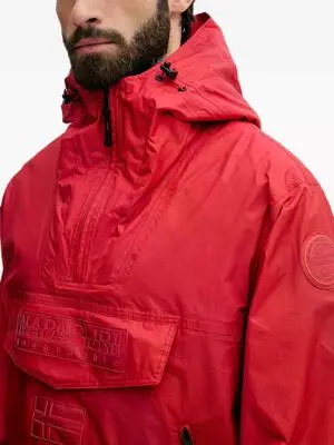 NAPAPIJRI Rainforest Next Summer Logo-patch Hooded Jacket