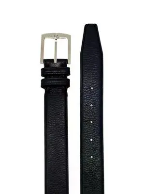 Kiton Leather Buckle-fastening Belt