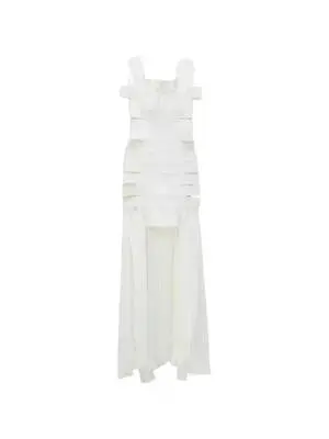 Simkhai Callaway Knit Maxi Dress - White