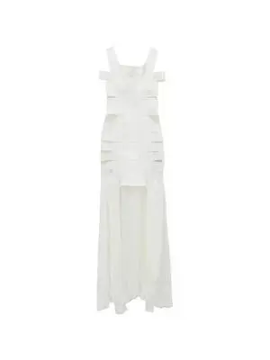 Simkhai Callaway Knit Maxi Dress - White
