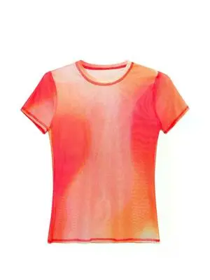 Simkhai Murry Mesh Top - Orange