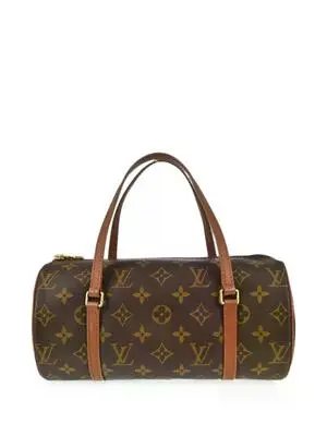LOUIS VUITTON 1996 Papillon 26 Handbag - Brown